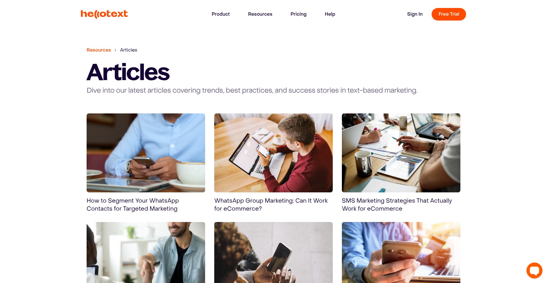 Articles | Hellotext