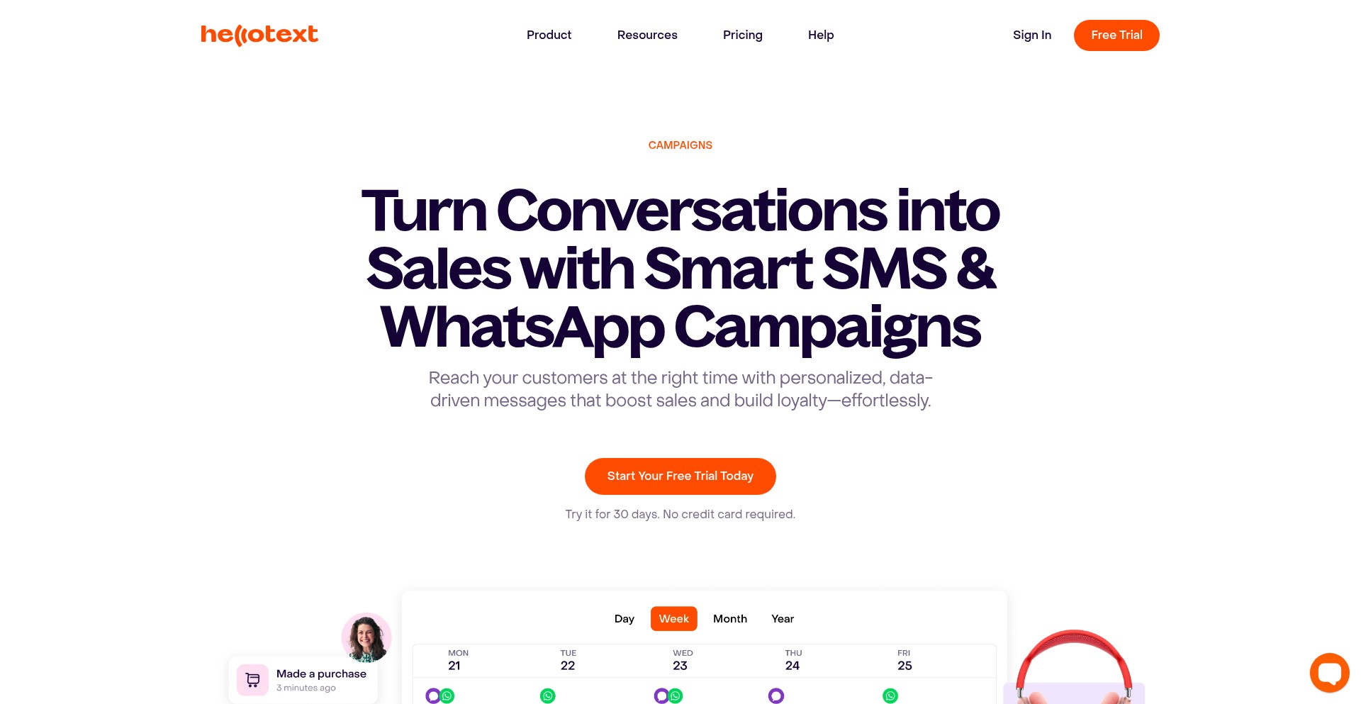 Campaigns | Hellotext