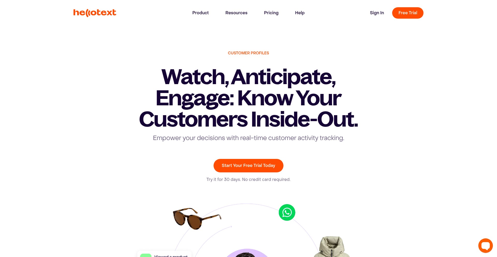 Customer Profiles | Hellotext