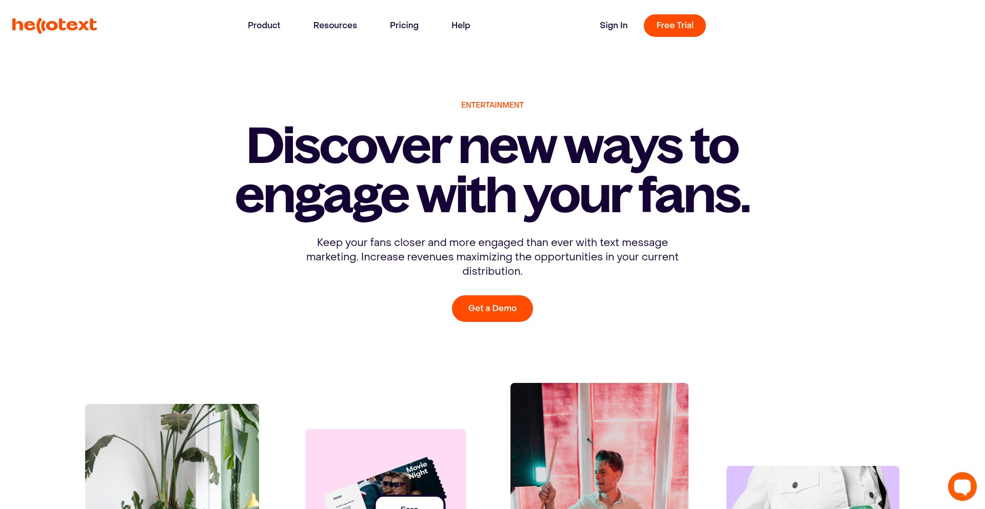 Discover new ways to engage with your fans. | Hellotext