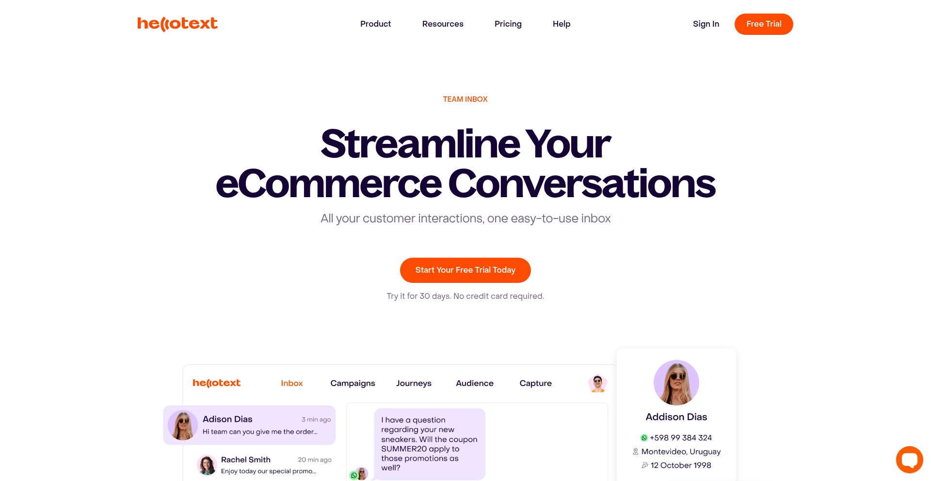 Team Inbox | Hellotext